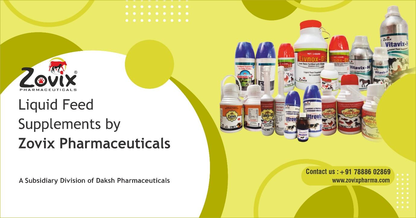 Liquid Feed Supplements by Zovix Pharmaceuticals
